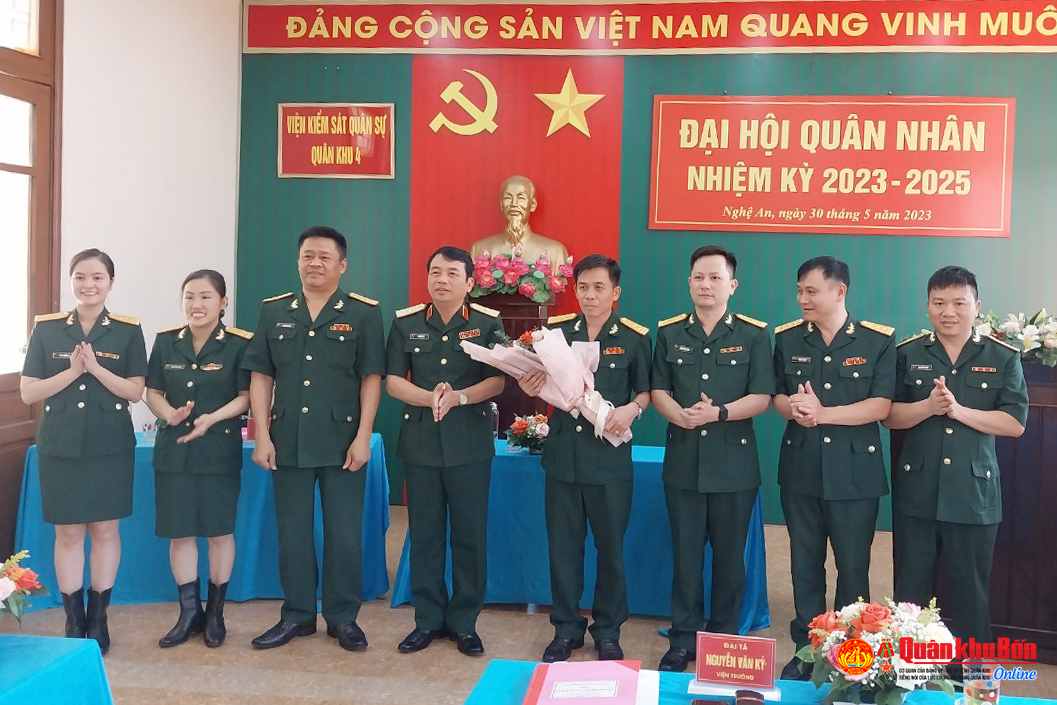 Viện Kiểm sát Quân sự Quân khu 4: Đại hội quân nhân nhiệm kỳ 2023 - 2025